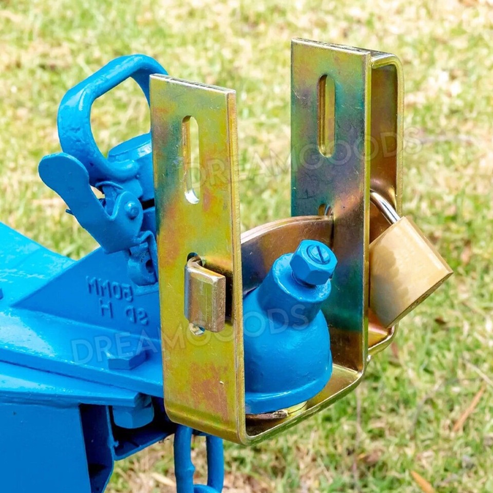 TRAILER HITCH COUPLING LOCK CARAVAN HEAVY DUTY TOWBALL TOW BALL LOCK ...