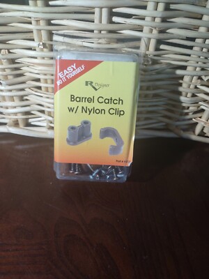 RV Designer H217, Barrel Catch with Nylon Clip, 6 Per Pack, Cabinet ...