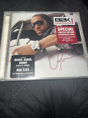 B2K - Pandemonium!CD Special Limited Edition Autographed Cover NEW ...