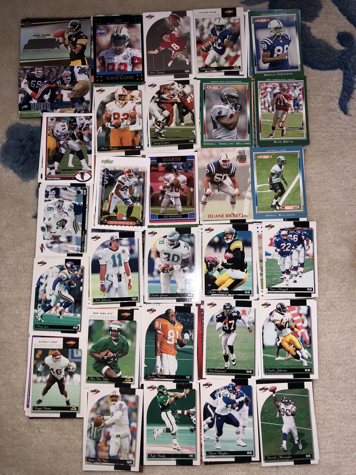 Huge Football Card Collection (OVER 1100 CARDS) | eBay