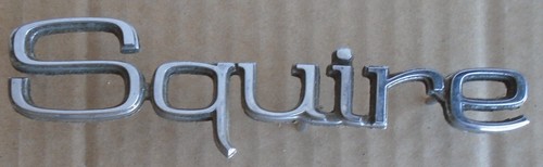 1970-71 Ford Country Squire Station Wagon Fender Emblem, Script D1AP ...