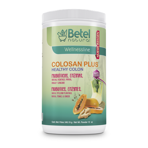 Colosan Plus by Betel - Natural Flavor - Healthy Colon with Probiotics ...