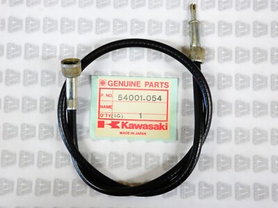Kawasaki NOS NEW 54001-054 Speedometer Cable KM KM100 | eBay