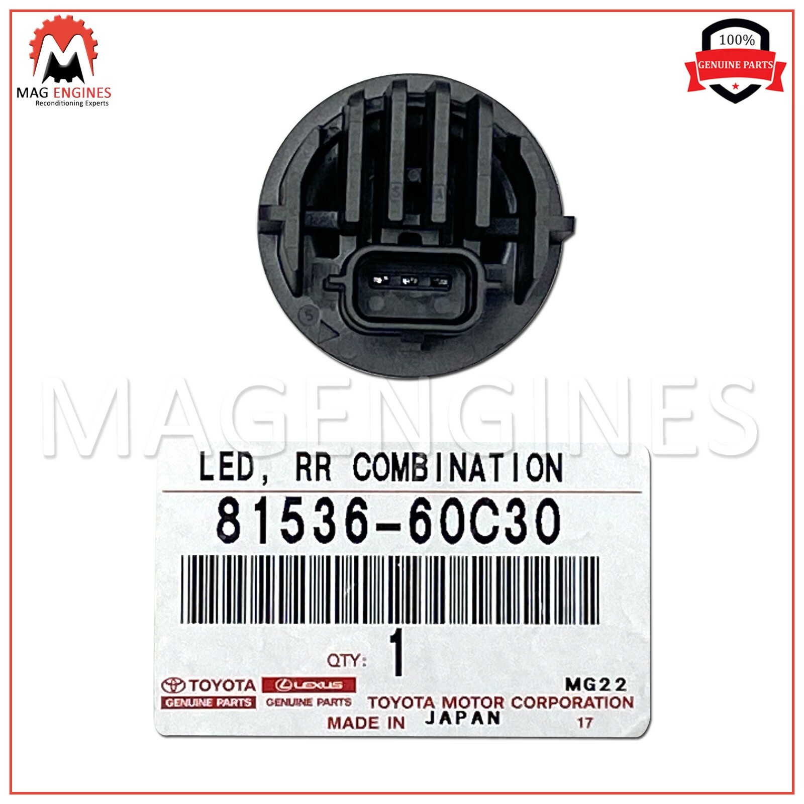 81536-60C30 GENUINE OEM LED RR COMBINATION 8153660C30 | eBay
