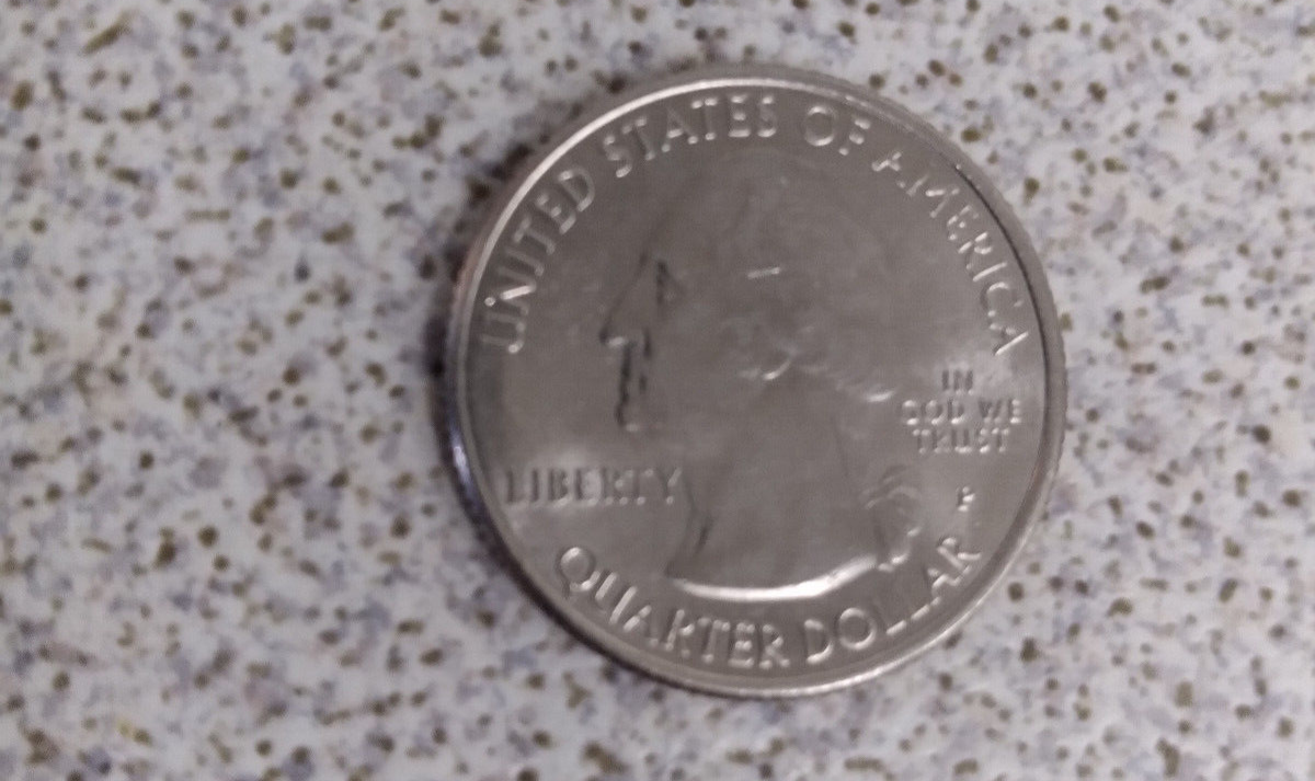 2017 P George Rogers Clark Indiana Quarter Die Break or Die Chip ...