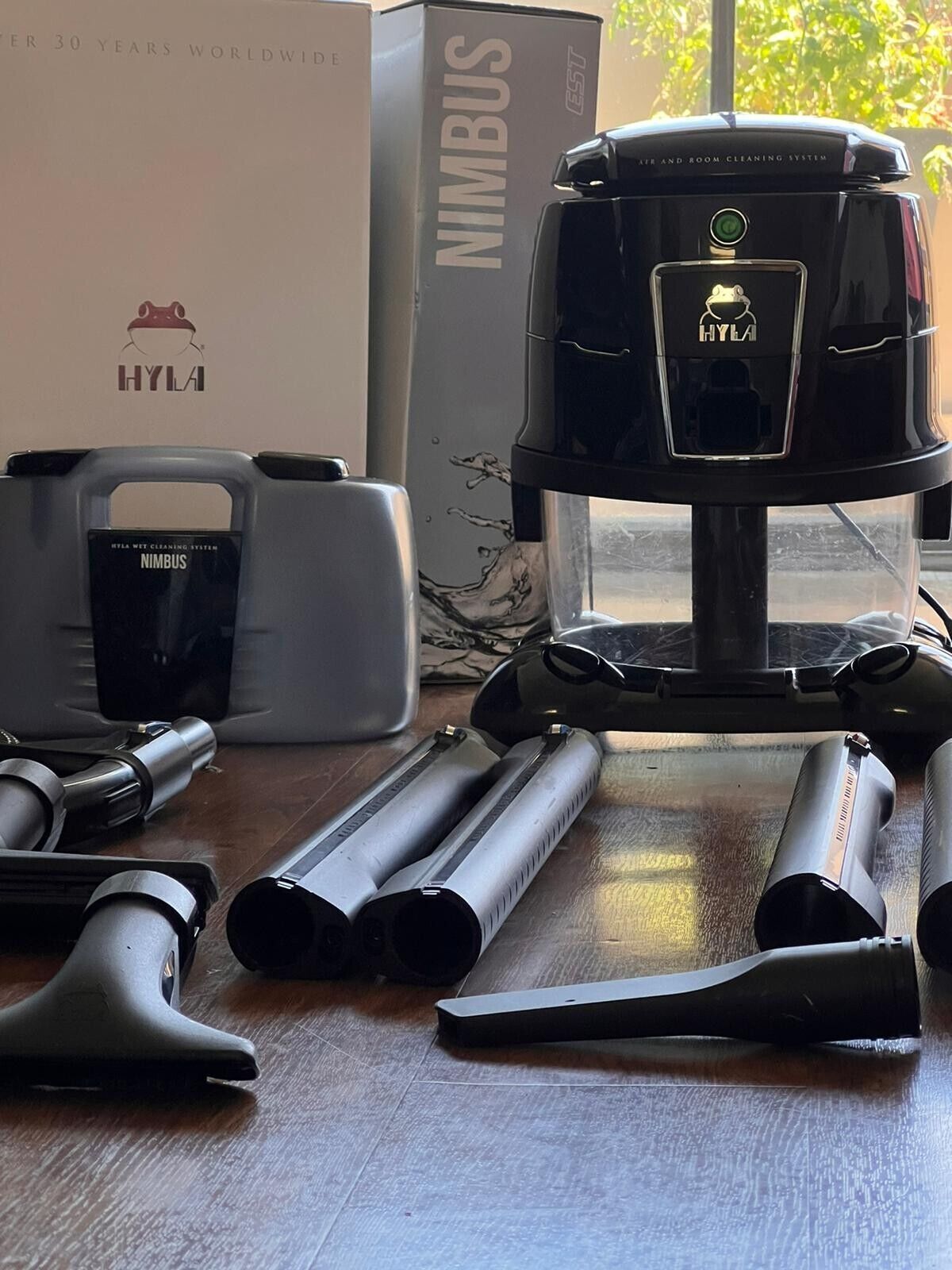 HYLA EST VACUUM NEWEST MODEL+ NEW! NIMBUS SHAMPOOER ULTRA DELUXE BONUS ...