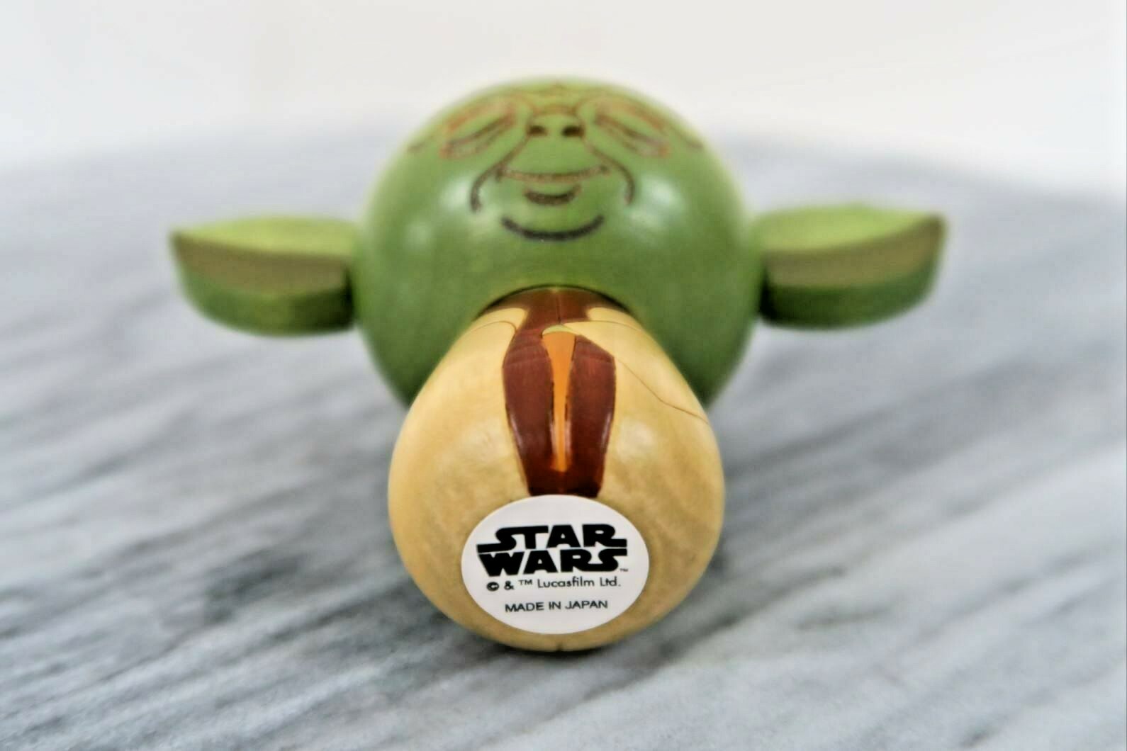 USABURO KOKESHI Star Wars Yoda Doll 65mm Japan traditional crafts MADE ...