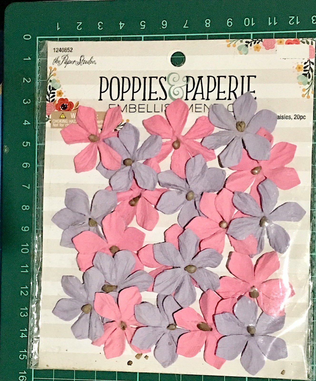 SALE PRICE THE PAPER STUDIO POPPIES & PAPERIE EMBELLISHMENTS ~1/2 PRICE ...