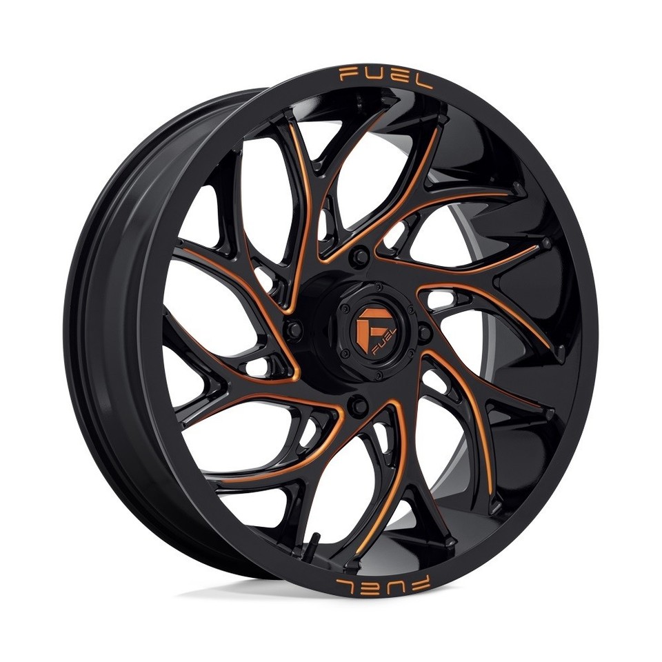 Fuel Runner 22" Wheels Orange 35" ACP Tires Polaris Sportsman | eBay
