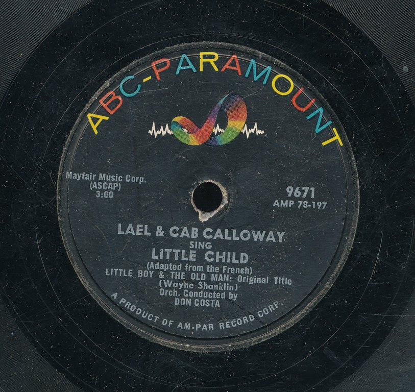 78tk-pop vocal-ABC-PARAMOUNT 9671-Cab & Lael Calloway-(he Voice/Little ...