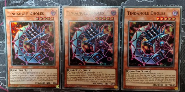 Yu-Gi-Oh! TCG Tindangle Dholes King's Court KICO-EN016 1st Edition ...