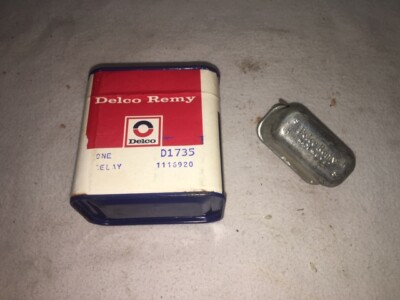 NOS Delco Horn Relay - 1957 thru 66 Buick, Caddy, Olds, Pontiac - Delco ...
