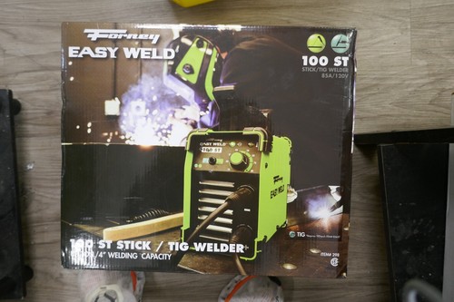 Forney Easy Weld 100 ST Stick/TIG Welder - 85A/120V - Portable DIY 1/4 ...