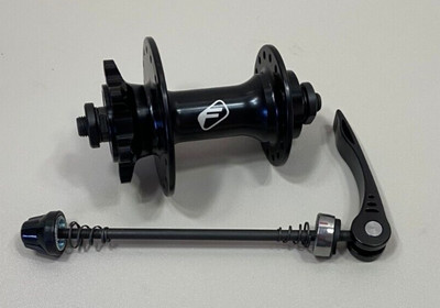 New Formula RX25 DISC FRONT HUB Quick Release 100mm 32h BLACK Disc 6 ...