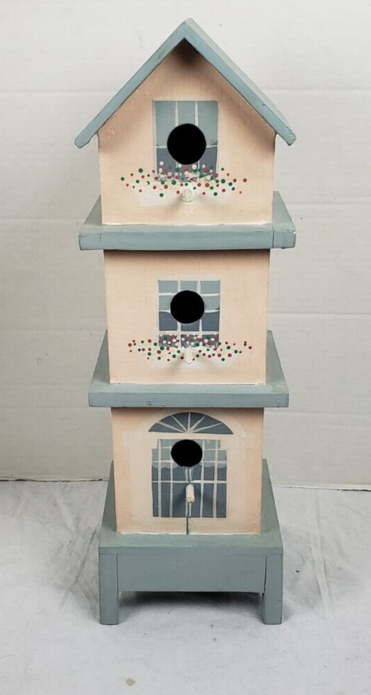 Three Story Bird Houses Three Story Bird Houses (Birdhouses With Three