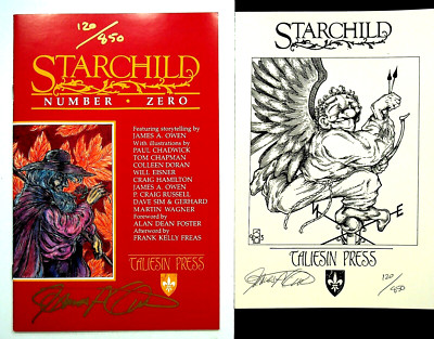 Starchild #0 Signed and Numbered James Owen Taliesin Press | eBay