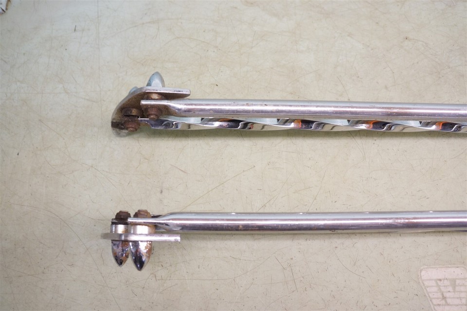 Twisted Chrome Chopper Front End Harley Triumph Springer Motorcycle ...