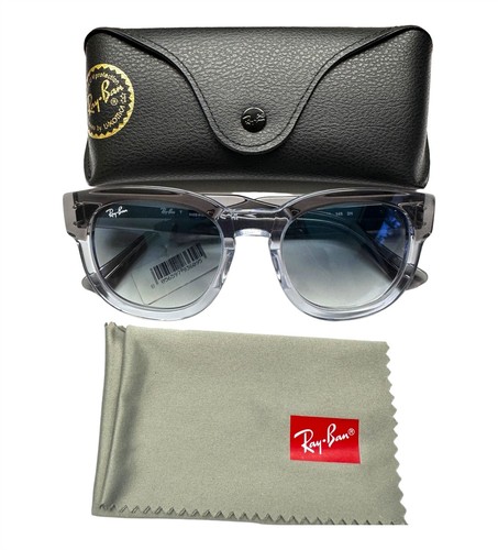 Ray-Ban Mega Hawkeye RB 0298S Sunglasses Transparent Gray to Clear w ...