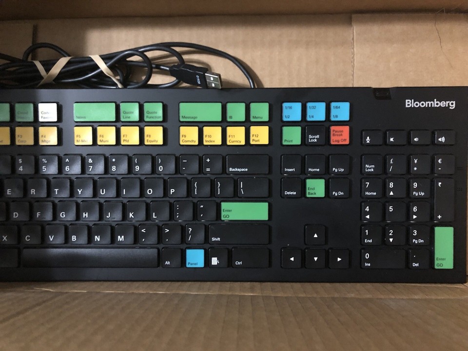 Bloomberg STB100 Wired USB Black Keyboard | eBay