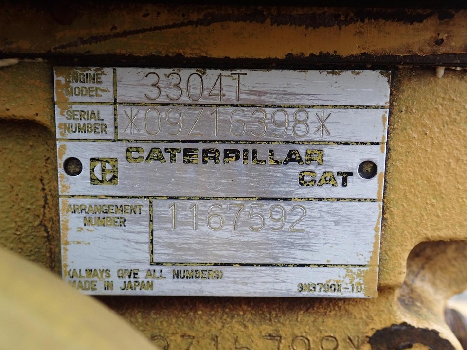 Caterpillar 3304 DI Turbo Diesel Engine RUNS MINT! VIDEO! D5H Dozer ...