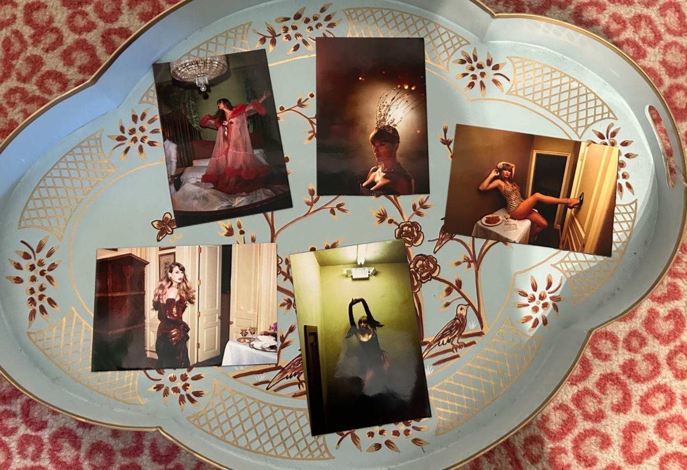 TAYLOR SWIFT THE LIFE OF A SHOWGIRL PROMO BUNDLE OF 5 4X6 MAGNETS ONLY ...