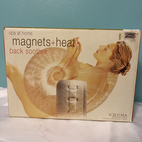 Soluna spa at home magnets heat back soother B-Z | eBay