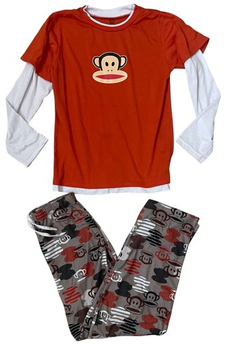 Paul Frank Boys 12/14 Orange Monkey Pj Set | eBay