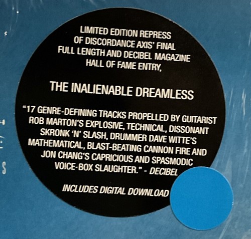 The Inalienable Dreamless by Discordance Axis (Vinyl, Apr-2011, Hydra ...