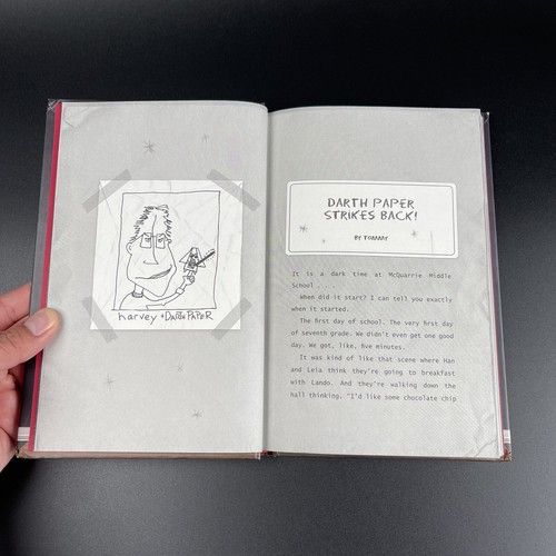 Darth Paper Strikes Back an Origami Yoda Book Hardcover by Tom ...