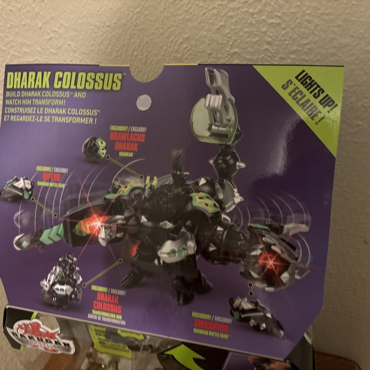 Bakugan Dharak Colossus Vs Dragonoid Colossus BAKUGAN GUNDALIAN
