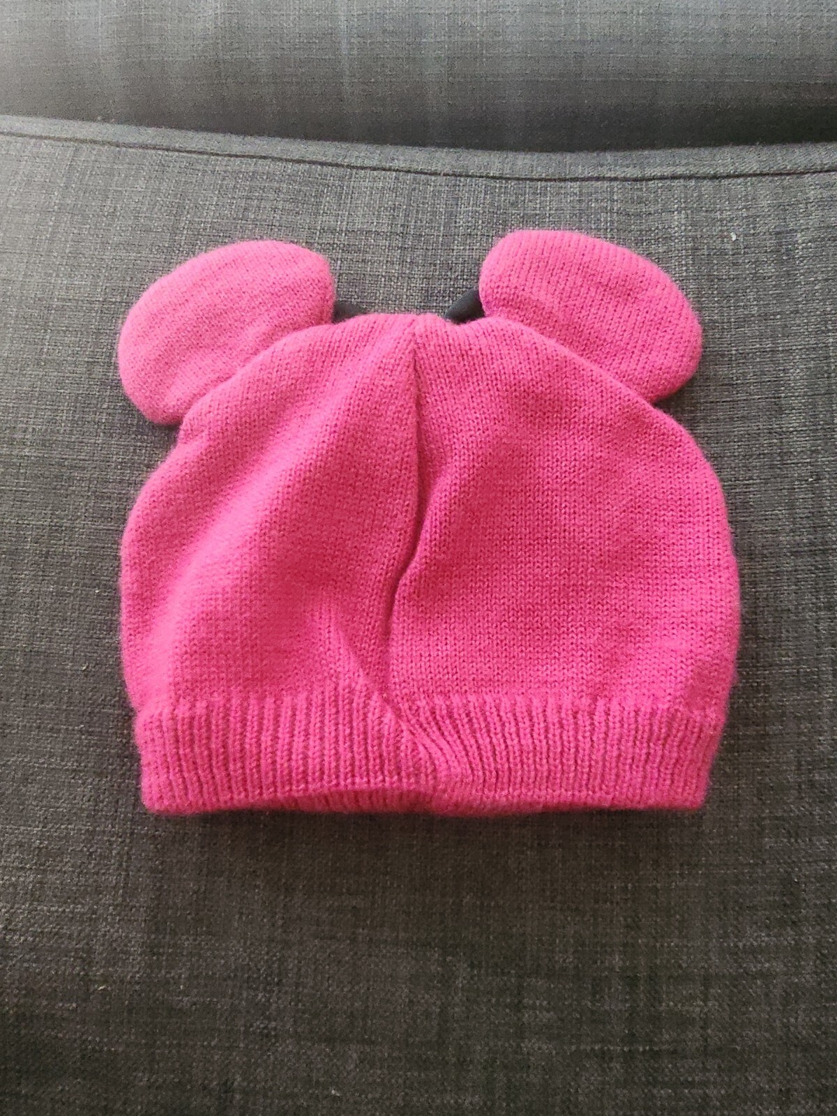 Disney Baby 6-12 mo Pink Soft Knitted MINNIE MOUSE Winter Hat Beanie ...