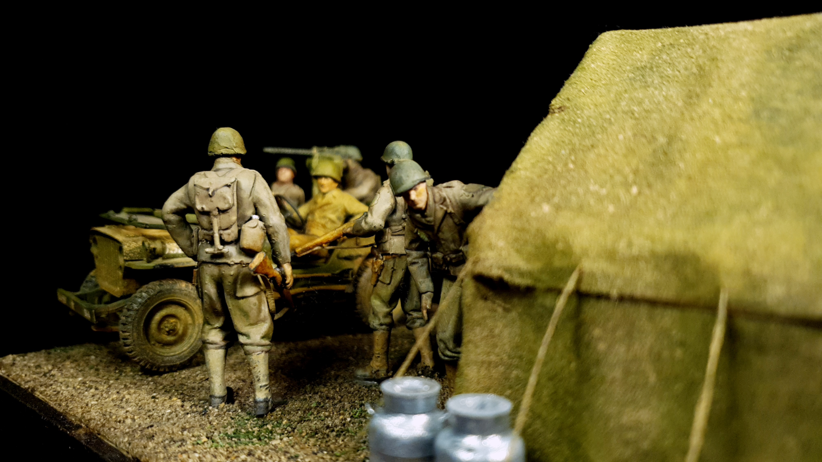 1/35 Scale WWII Command Post by Holomaxstudio - Handcrafted Detailed ...