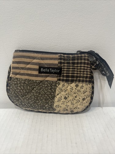 Bella Taylor quilted coin and Drivers License Purse. 5 1/2 Length 4 ...