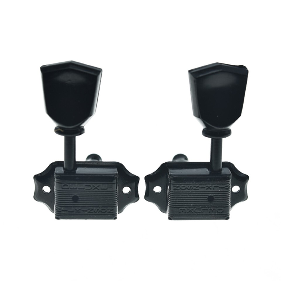 Wilkinson 3x3 Deluxe Vintage Guitar Tuners With String through Post For ...