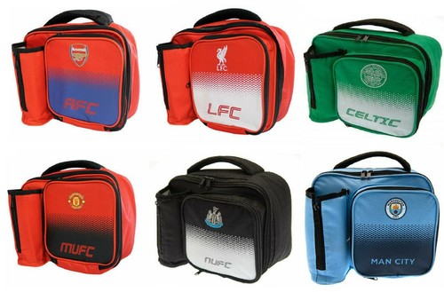 Football School Lunch Bag with bottle holder - Liverpool / Tottenham ...