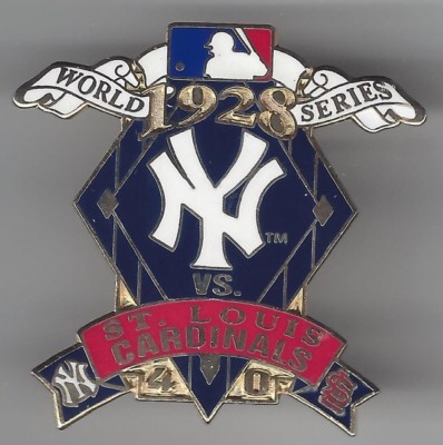 New York Yankee vs. St Louis Cardinals 1928 World Series Championship ...