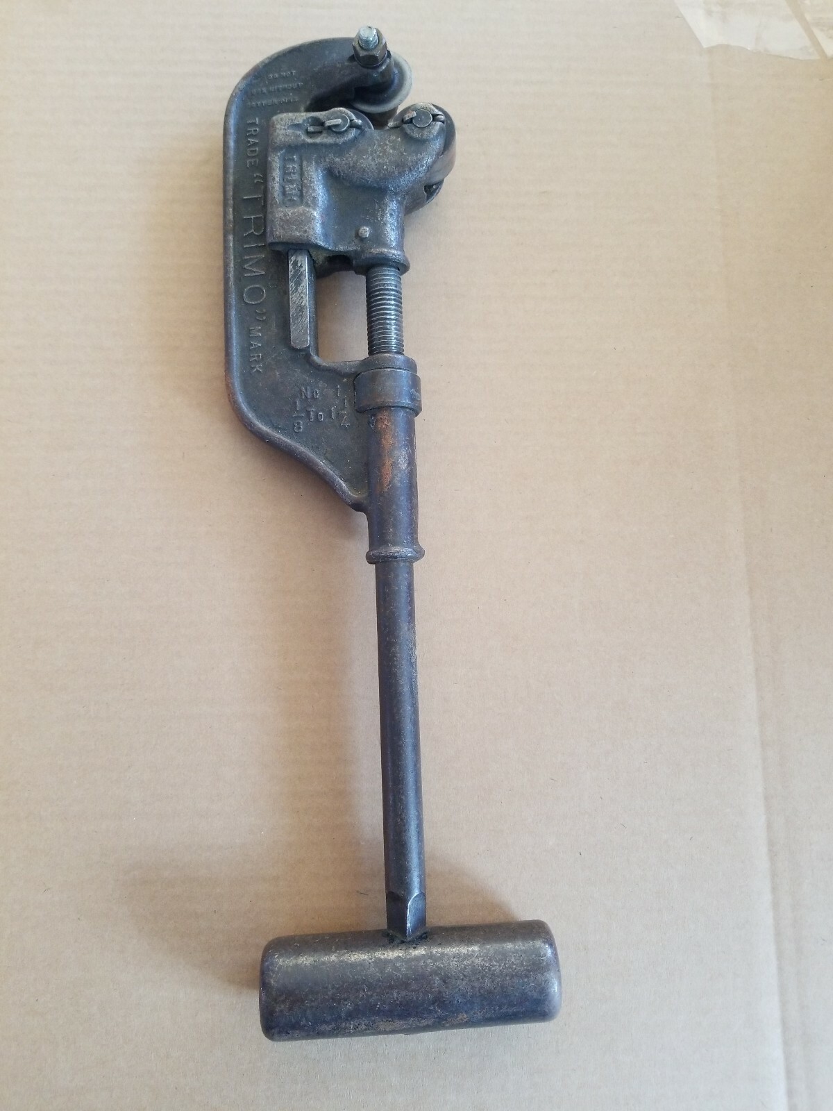 Vintage TRADE "TRIMO" MARK TOOLS PIPE CUTTER no 1- Cuts 1/8 - 1 1/4 | eBay