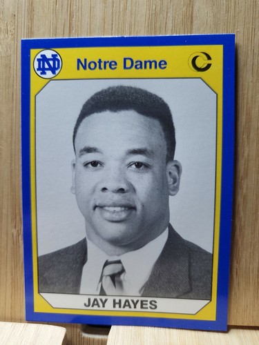 JAY HAYES🏆1990 College C. NOTRE DAME #137 Fighting Irish NFL Card🏆 | eBay