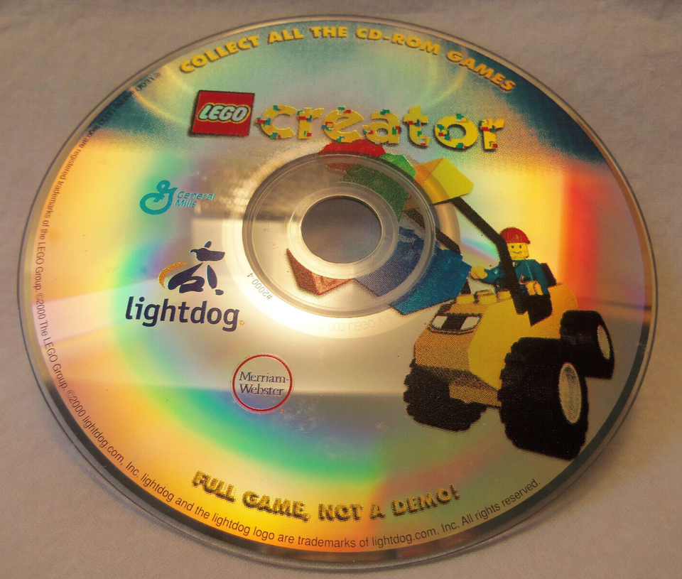 Lego Creator PC Game (Windows 95/98/XP) on CD-ROM | eBay