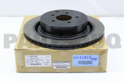 432061CA0A Genuine Nissan ROTOR-DISC BRAKE,REAR 43206-1CA0A | eBay