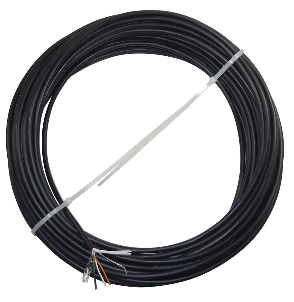50m COIL x DROPWIRE No.10 - 2 Pair Overhead External Telephone cable BT ...