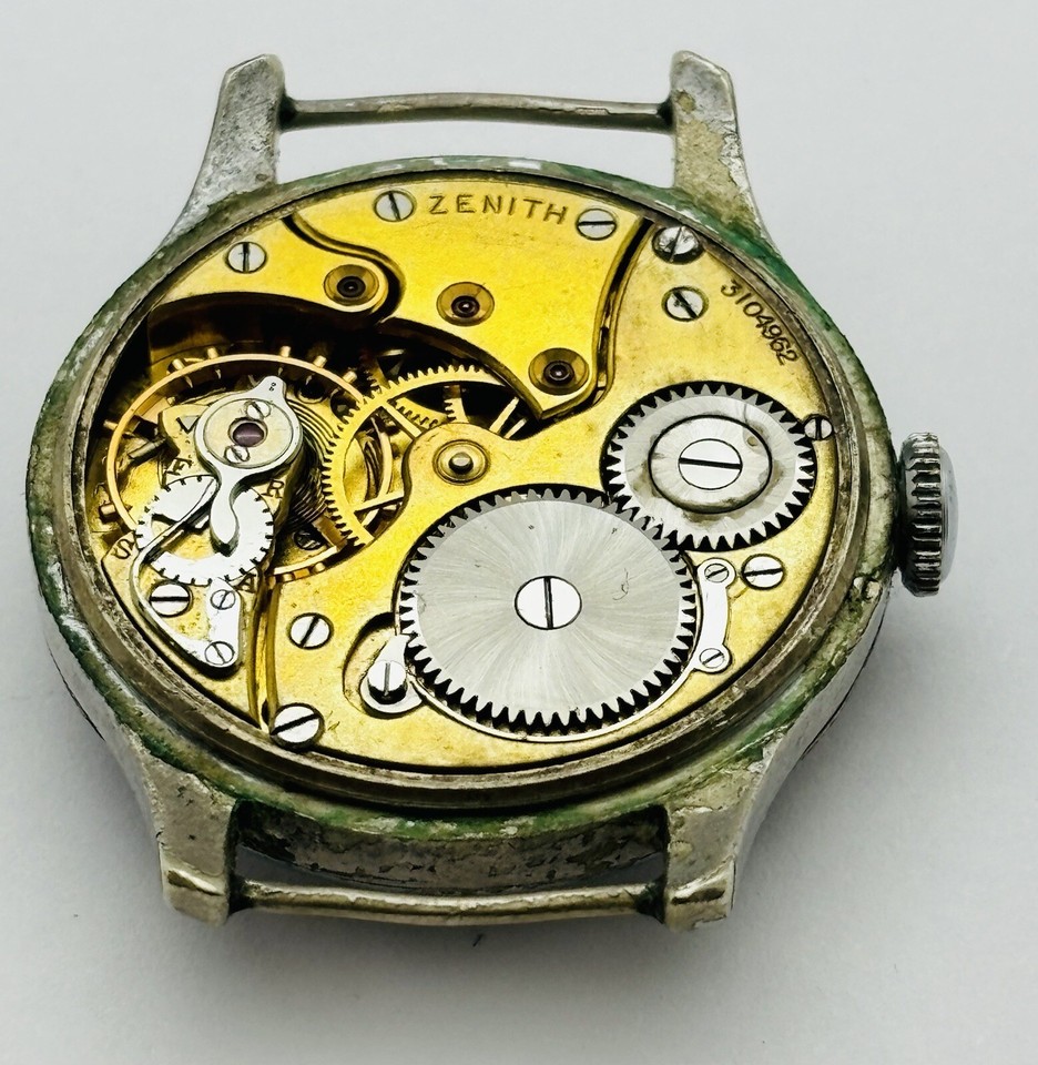 WW2 ERA ZENITH MILITARY WATCH IN BOX | eBay