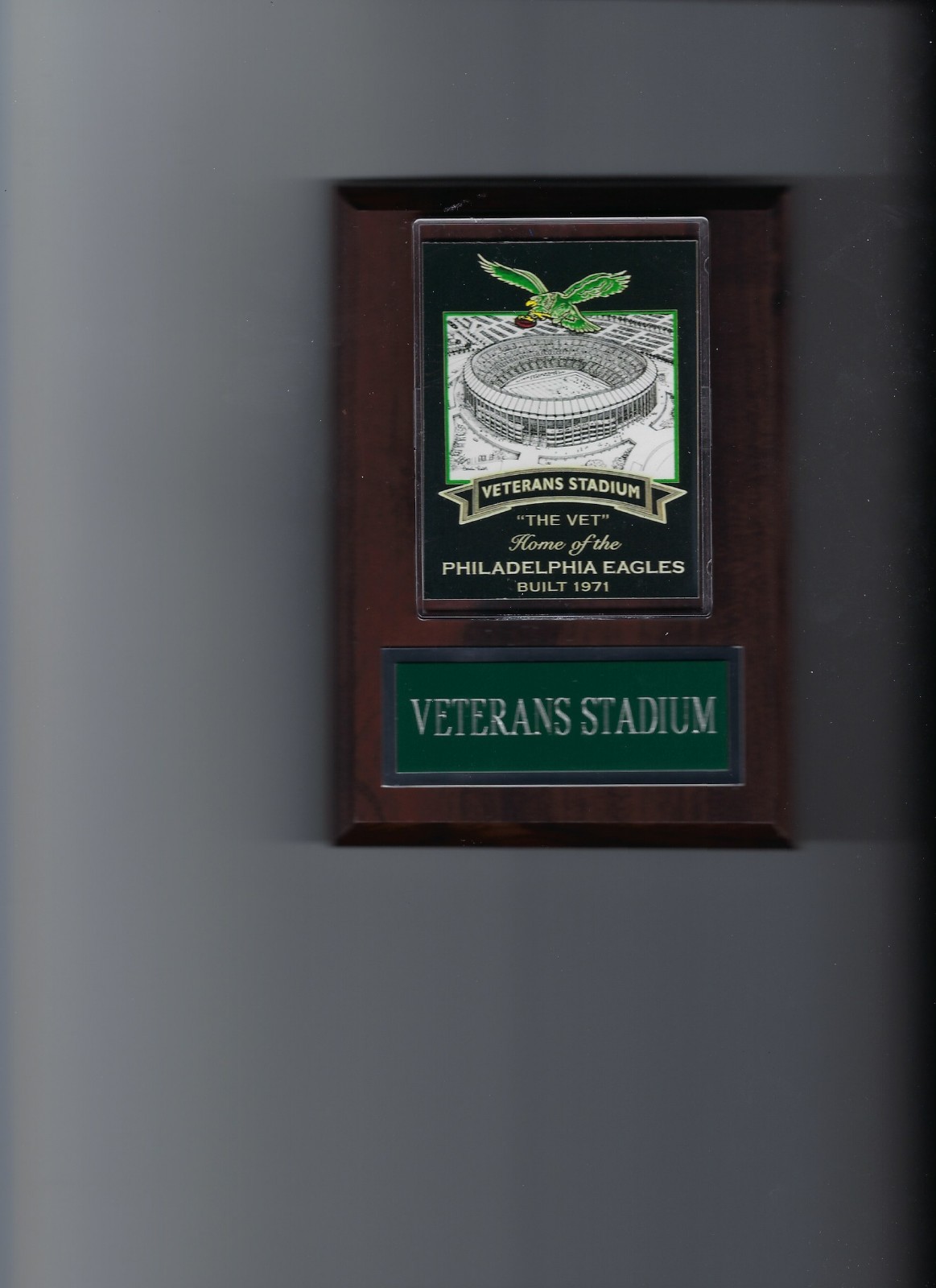 VETERANS STADIUM PLAQUE PHILADELPHIA EAGLES FOOTBALL NFL | eBay