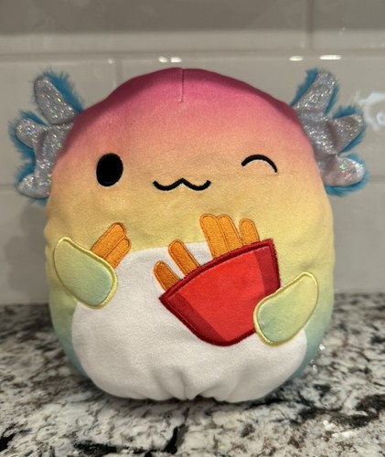 Squishmallows Flip A Mallows 8" Aika The Axolotl & Floyd The French ...