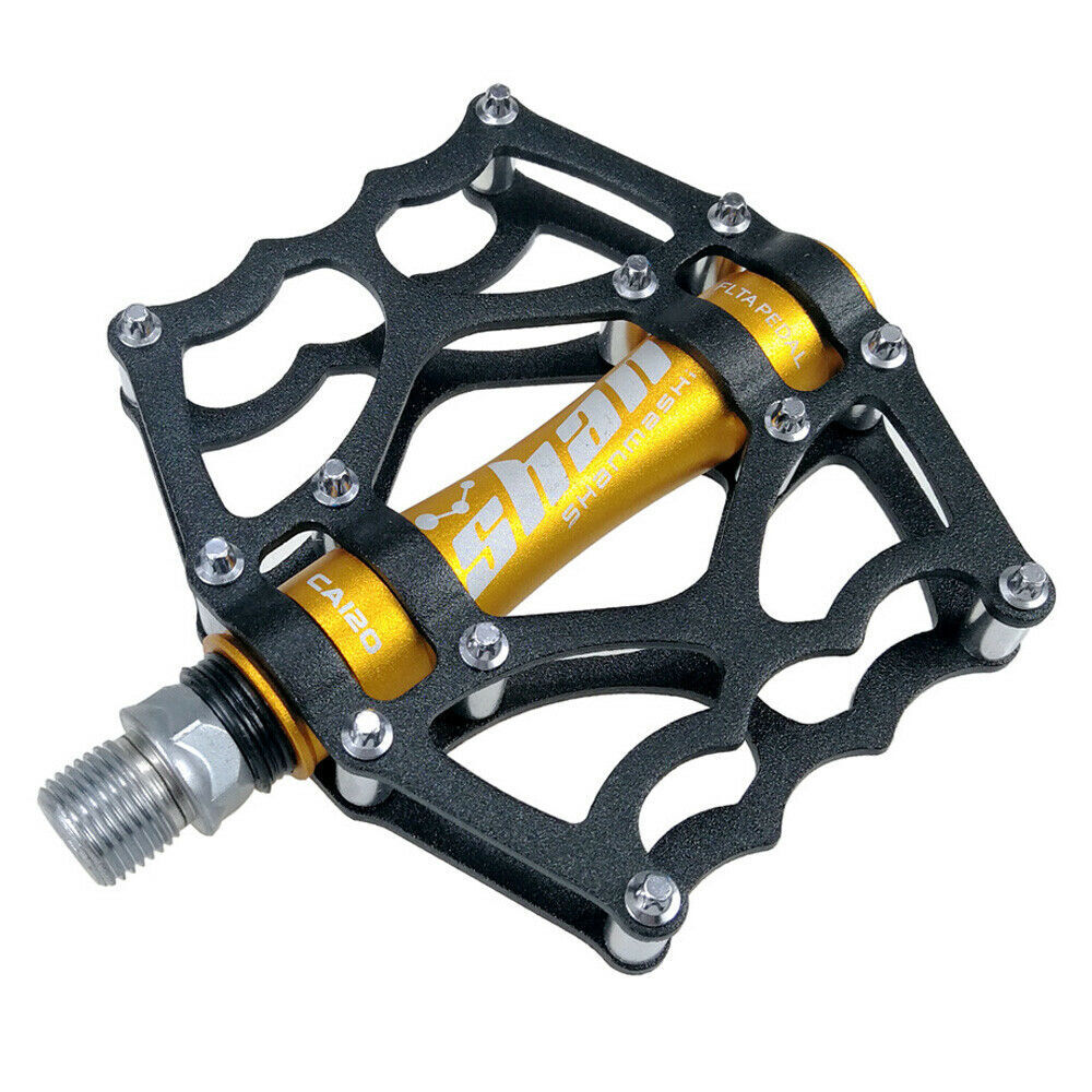 New 9/16 Bicycle Pedals MTB BMX Downhill Seald Bearing Aluminum Alloy ...