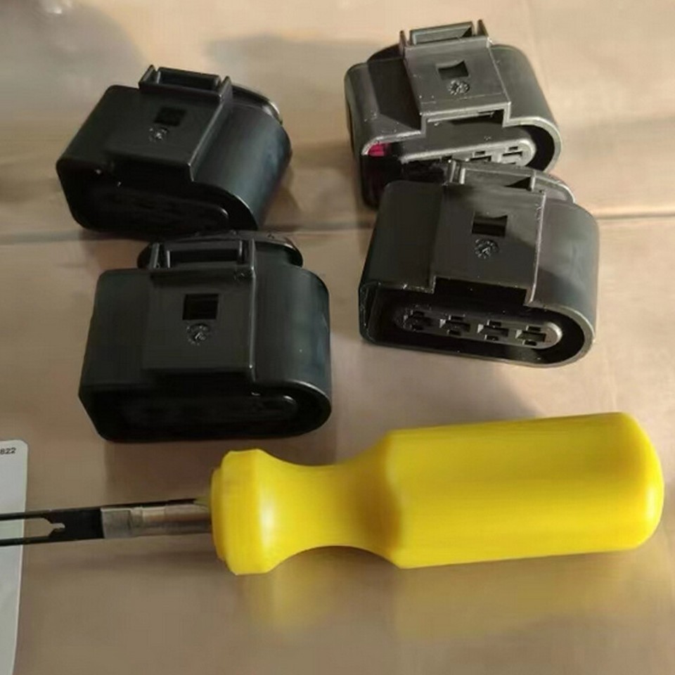 4X Ignition Coil Connector Repair Kit Harness Plug Wiring for Audi VW ...