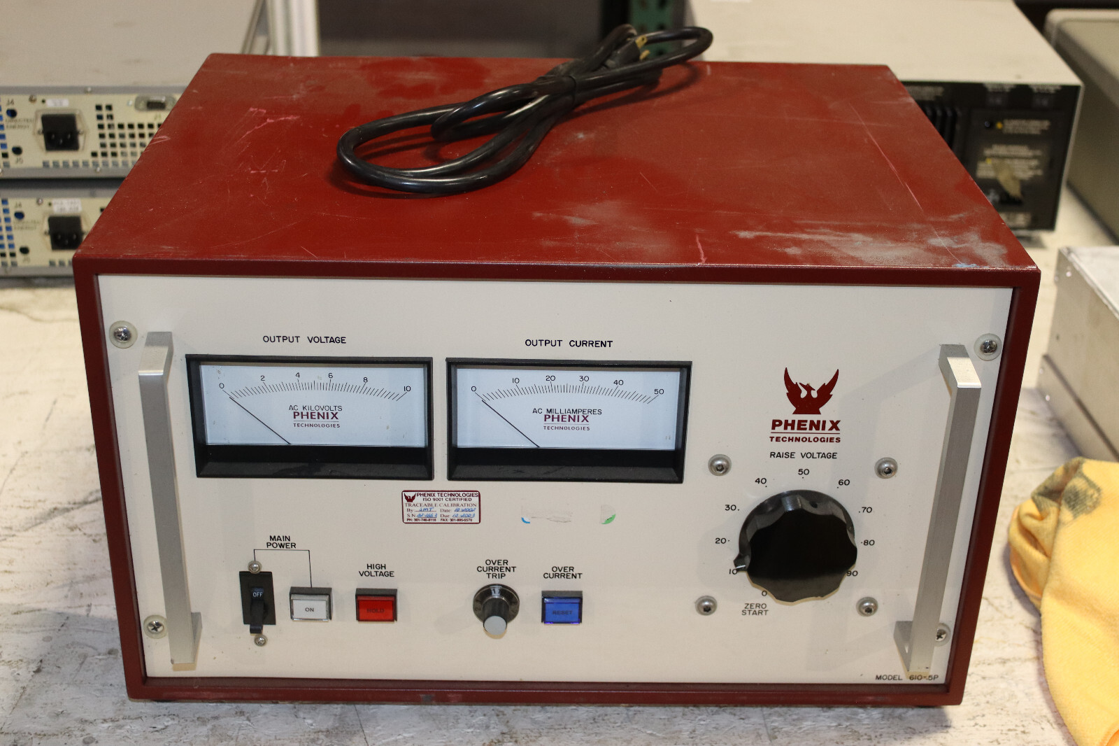 Phenix Technologies 610-0.5P TRANSFORMER TEST SET | eBay