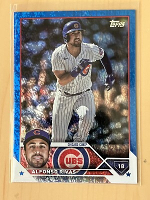 Alfonso Rivas 2023 Topps BLUE SPARKLE SP Parallel Card #342/999 ...