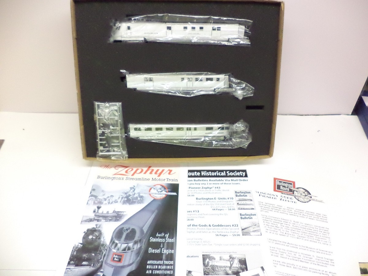 Burlington Zephyr Train Set Ebay