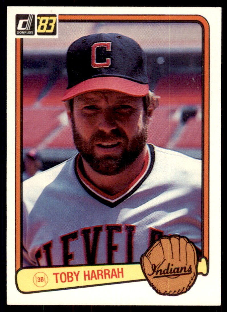 1983 Donruss Baseball Toby Harrah . Cleveland Indians #337 | eBay